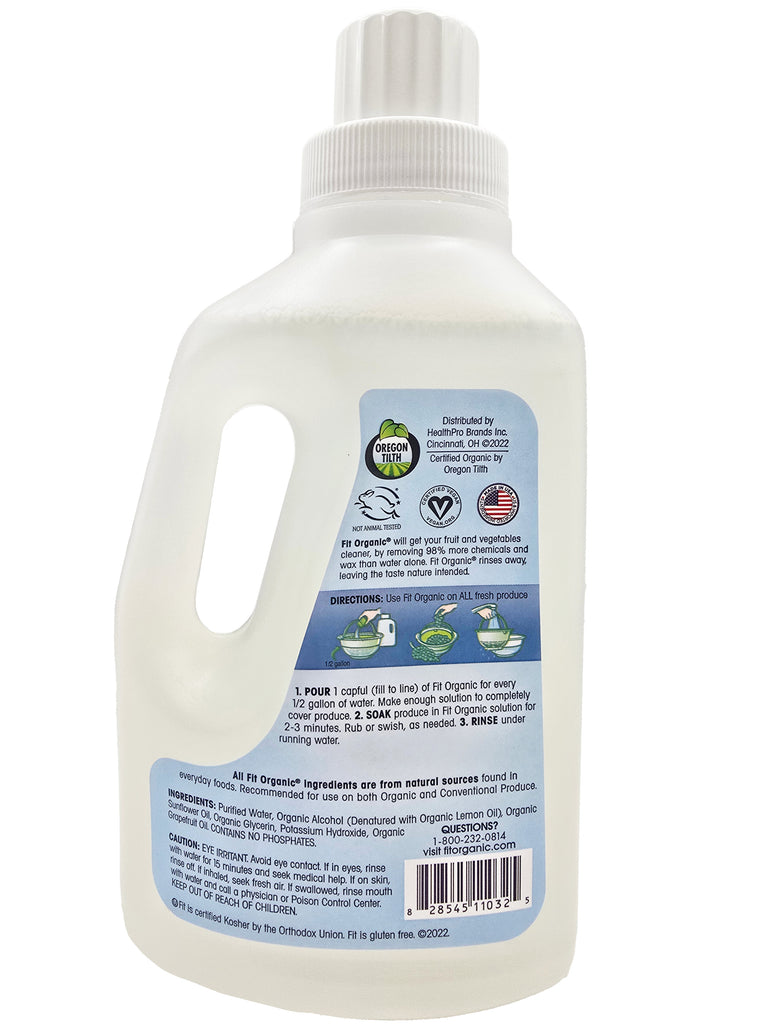 FIT Organic 32 oz. Soaker Produce Wash